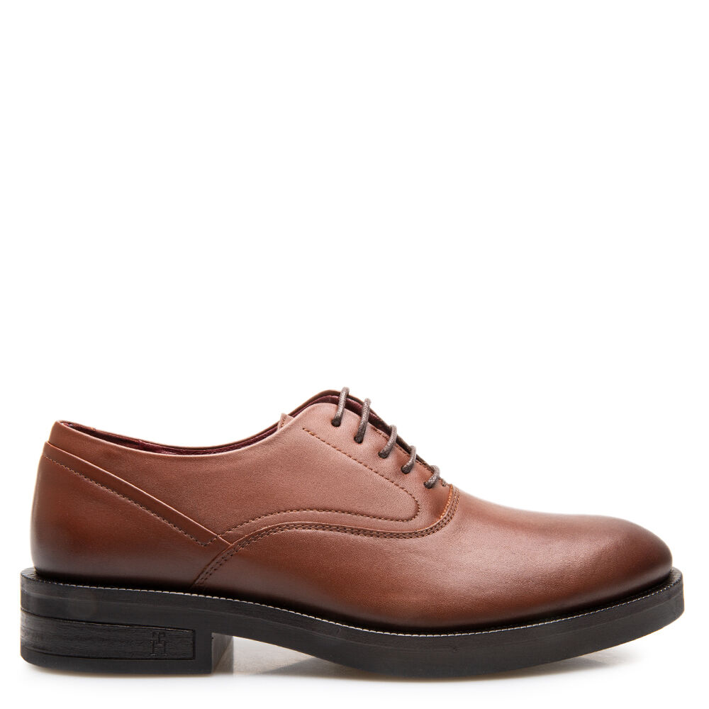 PREMIUM HILFIGER TL LTH SHOE-TABAC FM0FM05198-GVI | Labrini
