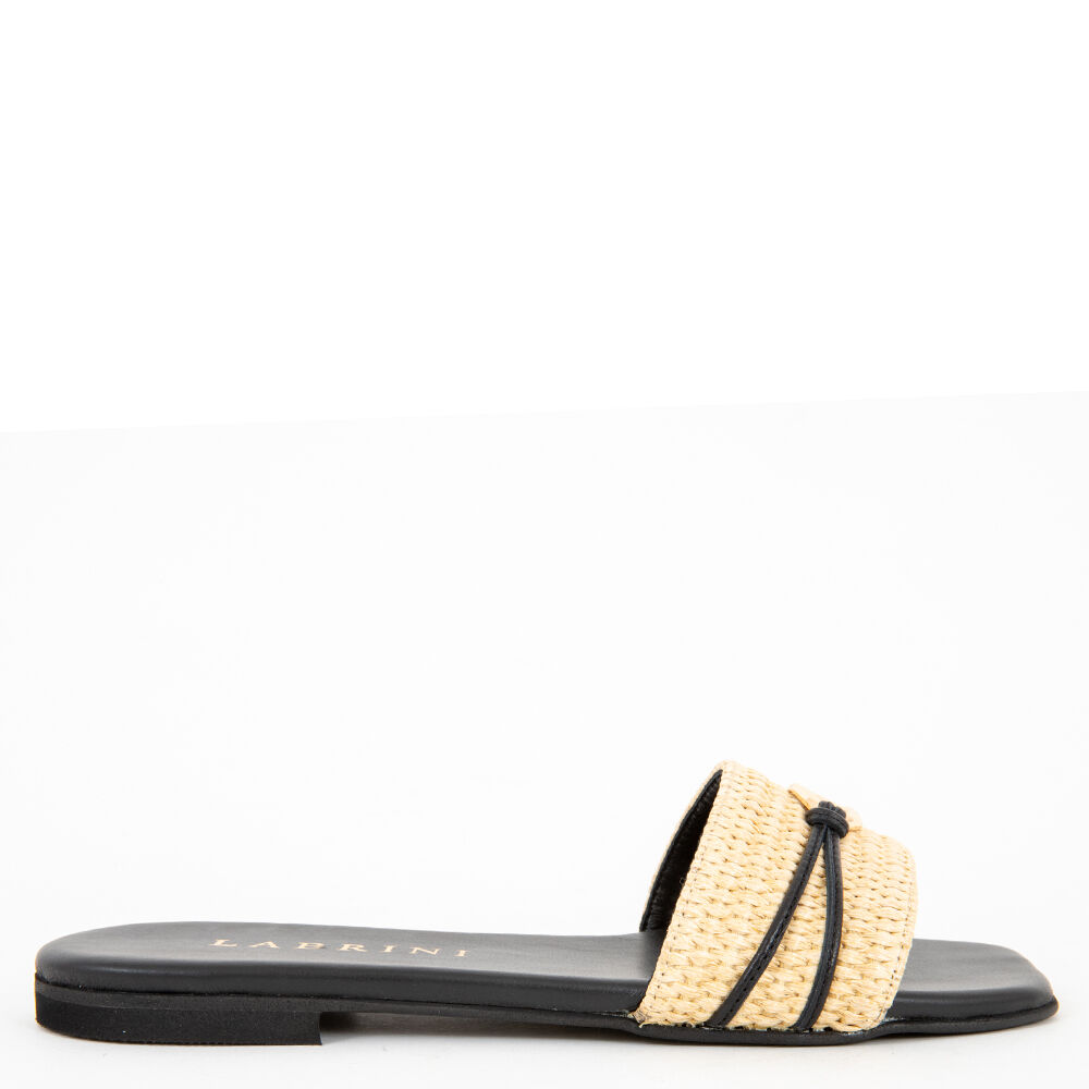 38-18-BLACK RAFFIA | Labrini